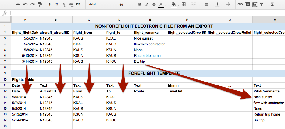How do I import my digital logbook? – ForeFlight Support