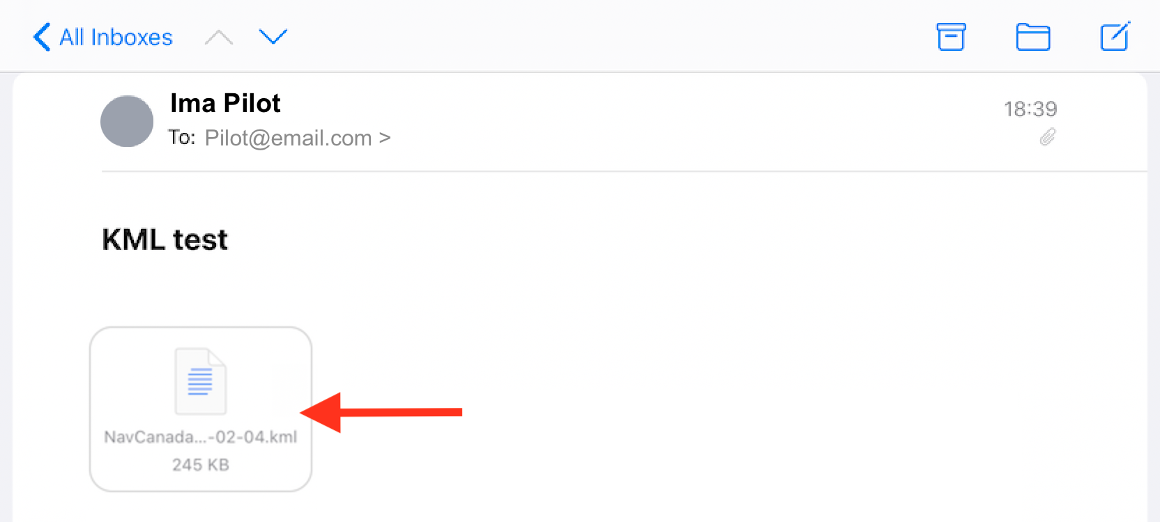 4.2 Importing User Content via Email or Hyperlinks – ForeFlight Support