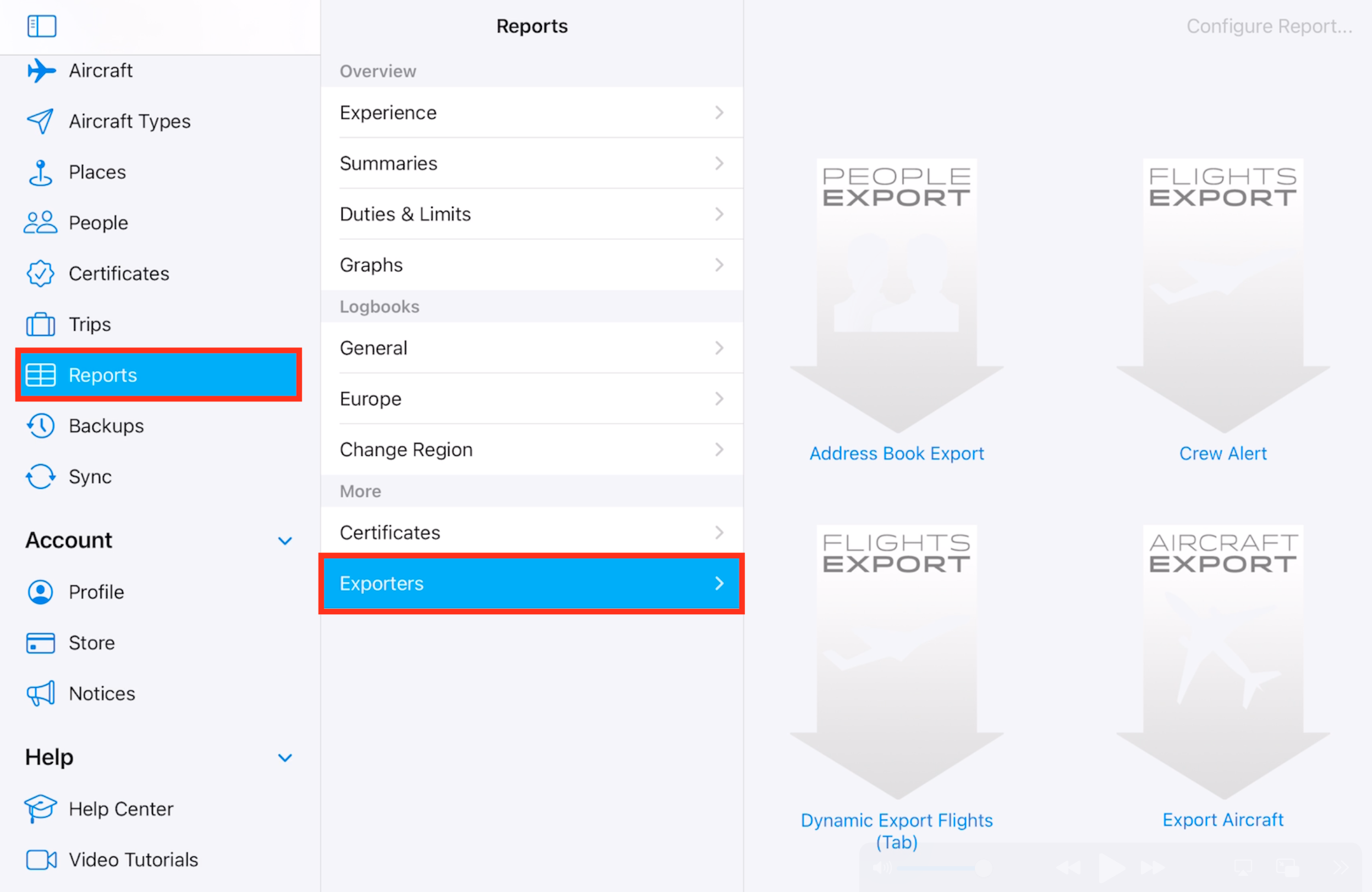 How can a LogTen logbook be imported into ForeFlight Logbook on an iPad ...