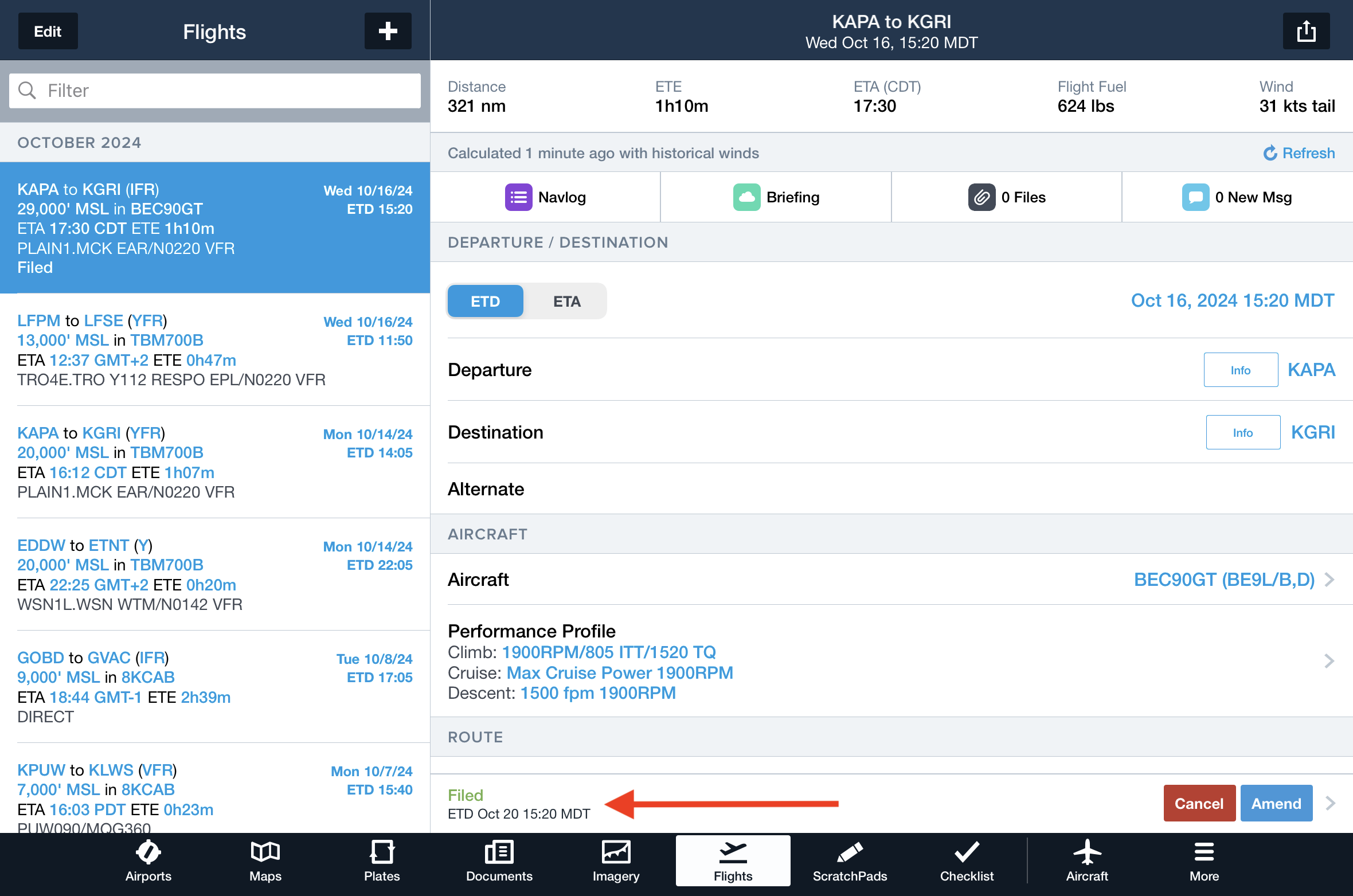 How can a flight plan be canceled in ForeFlight Mobile? – ForeFlight ...