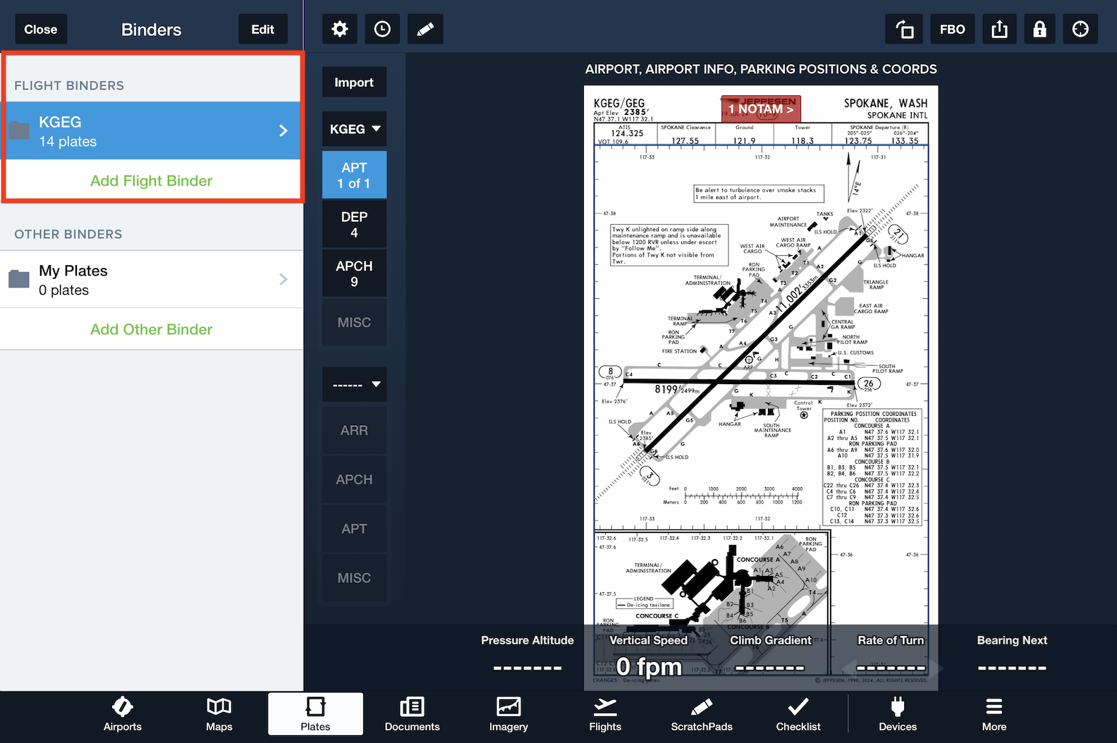 How can airport diagrams or approach plates be printed or exported from ...
